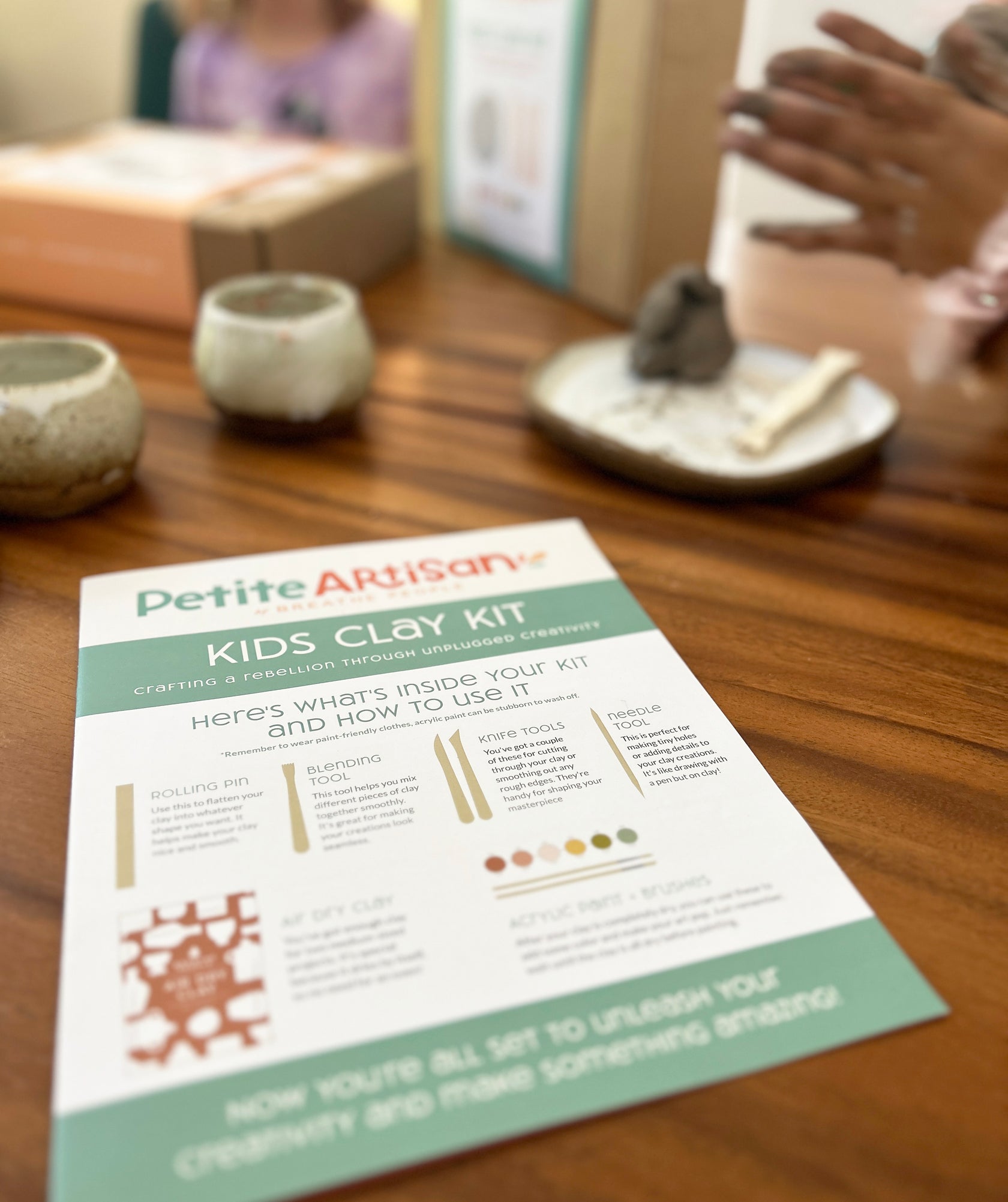 Petite Artisan Clay Kit for Kids – Breathe People