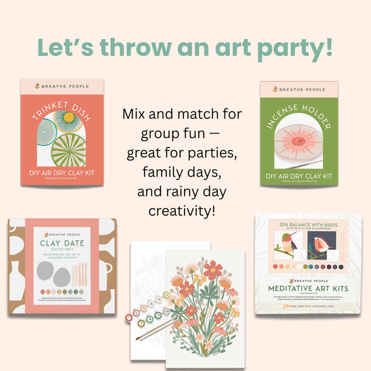 Petite Artisan Clay Date: Clay Kit for 2 – Breathe People