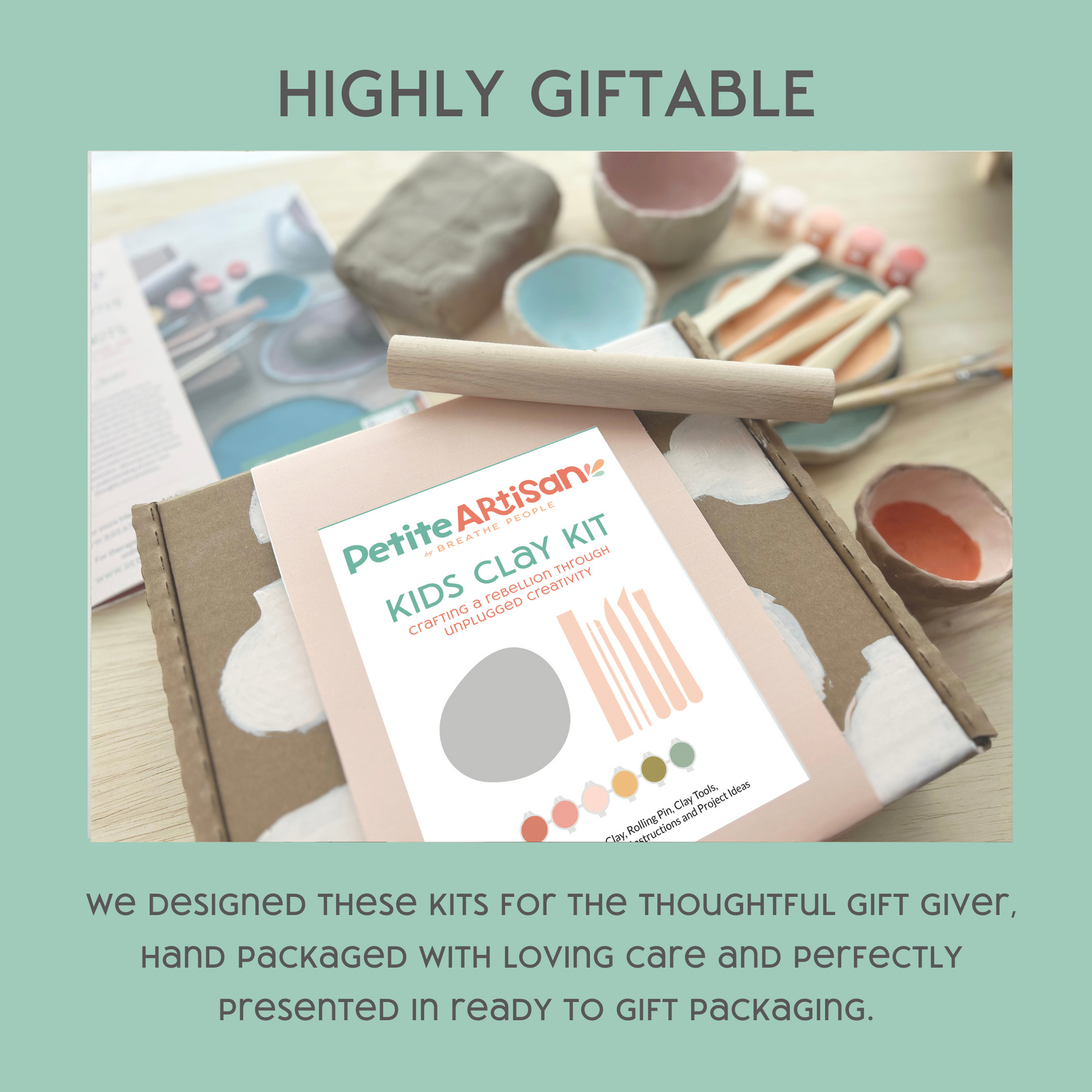 Petite Artisan Clay Kit for Kids – Breathe People