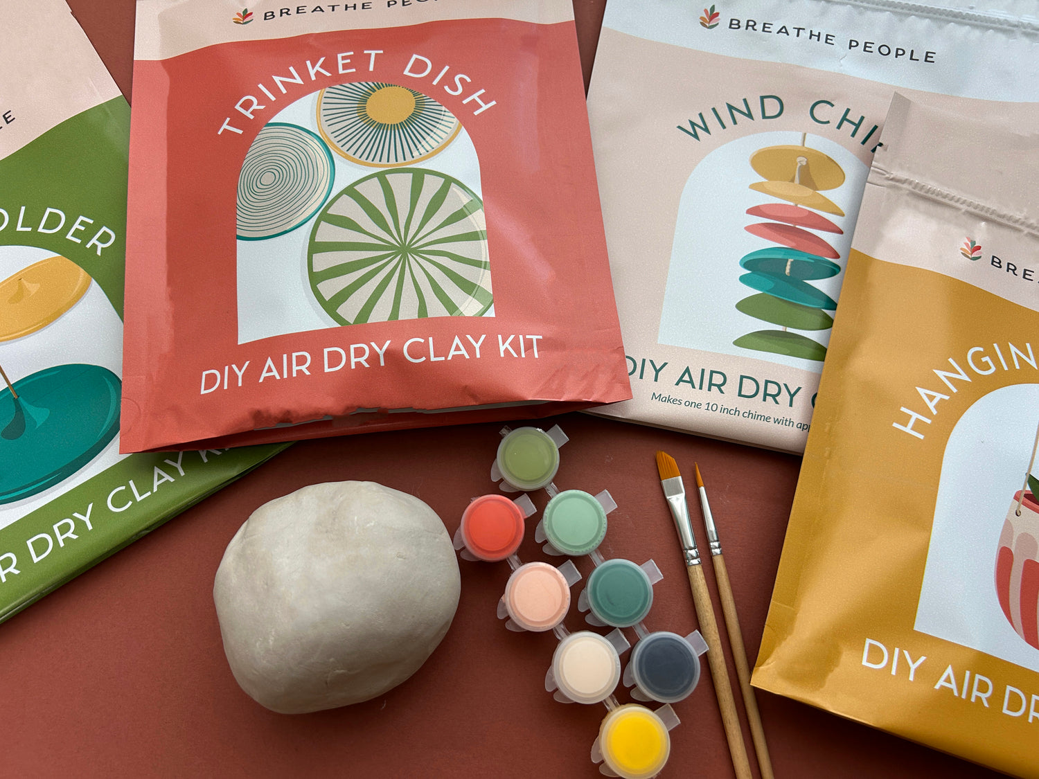 Trinket Dish Air Dry Clay Kit – Breathe People